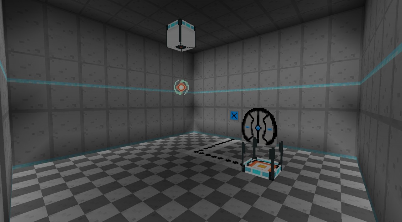 PortalCraft V8 ~Requires iChun Portal Gun Mod~ Minecraft Map