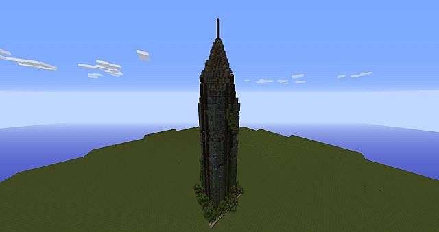 Destroyed Tower Minecraft Map