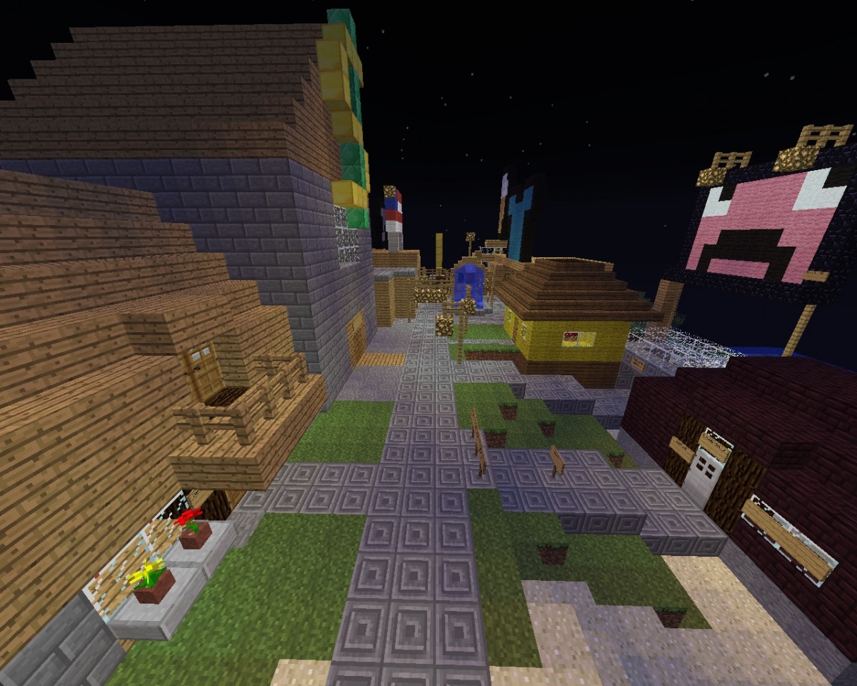 Towny Ville - Gmod DarkRP Minecraft Map