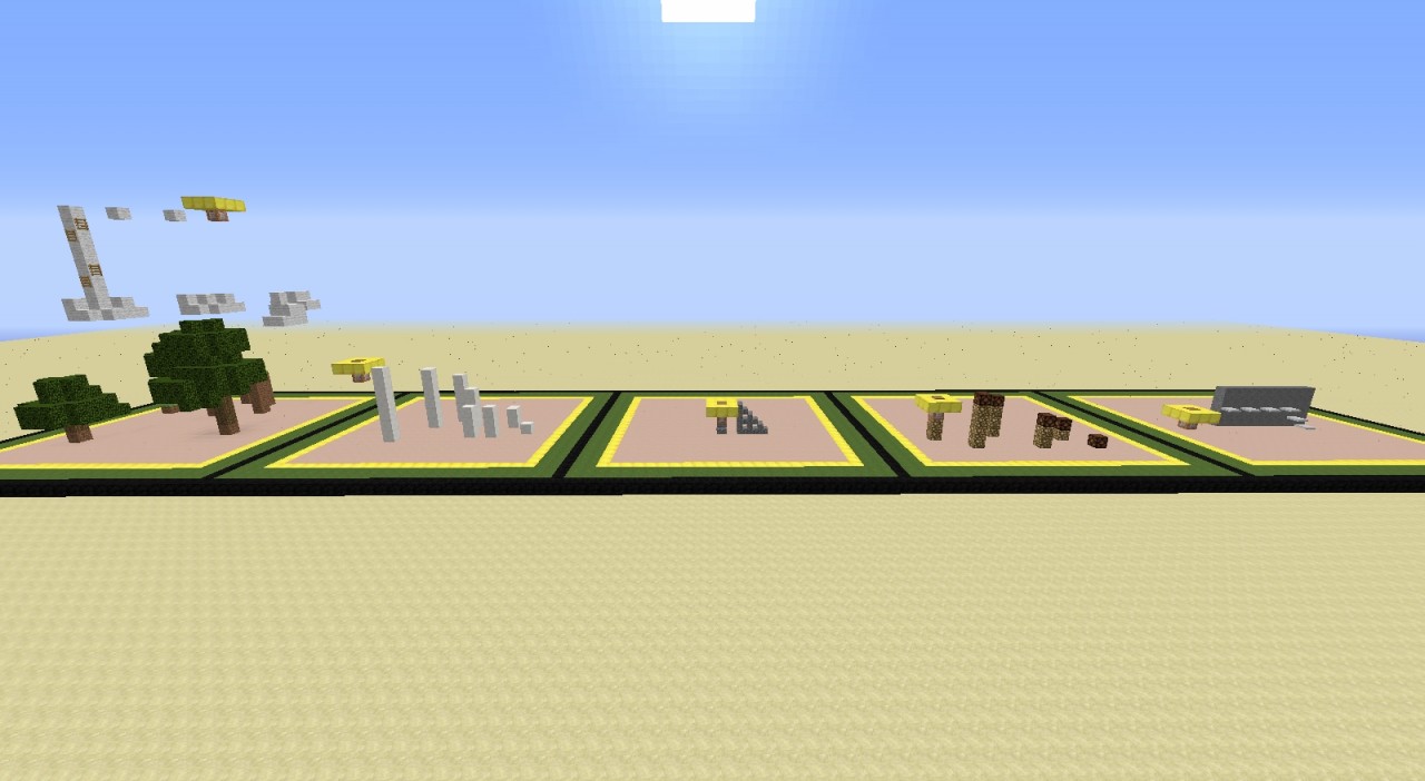 Parkour Sandbox Minecraft Map