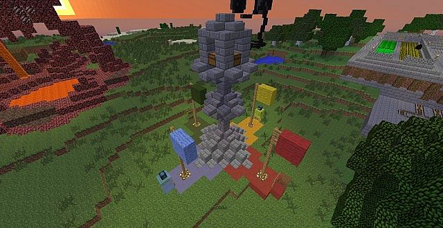 Battle dome Minecraft Map