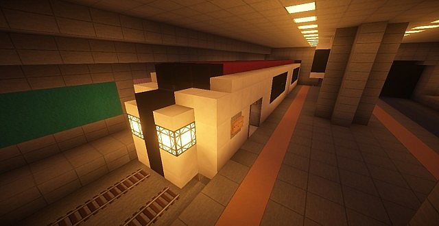 Train Station Minecraft Map