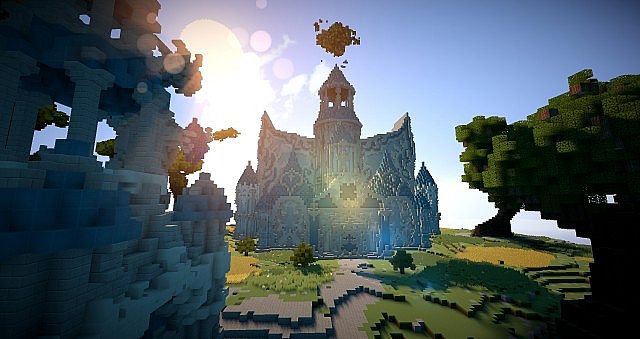 A recollection of Anguish: Medieval Fantasy Castle Minecraft Map