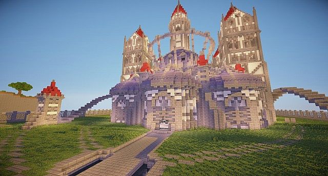 Quartz Cathedral [SCHEMATIC AVAILABLE] Minecraft Map