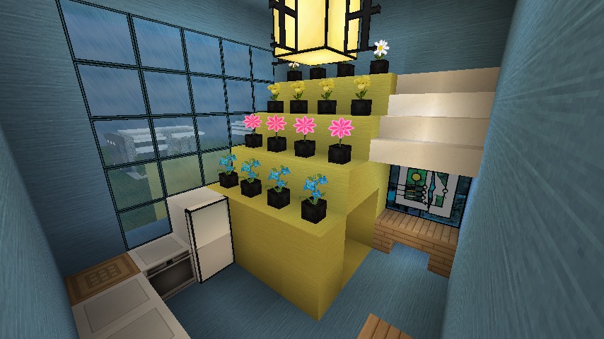 SquareModern House Minecraft Map