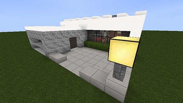 Medium Modern House Minecraft Map
