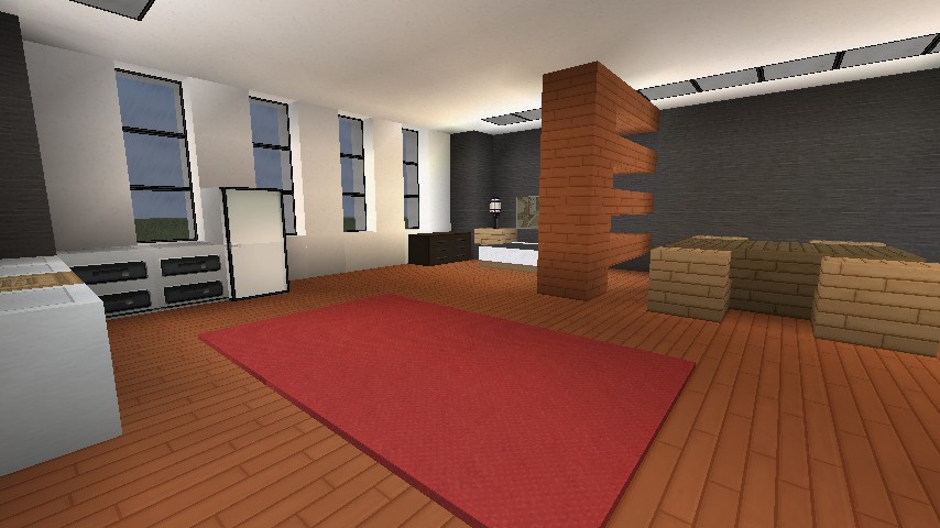Medium Modern House Minecraft Map