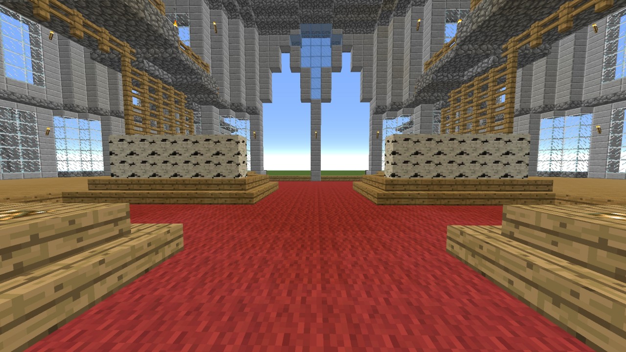 Server Spawn Building Minecraft Map