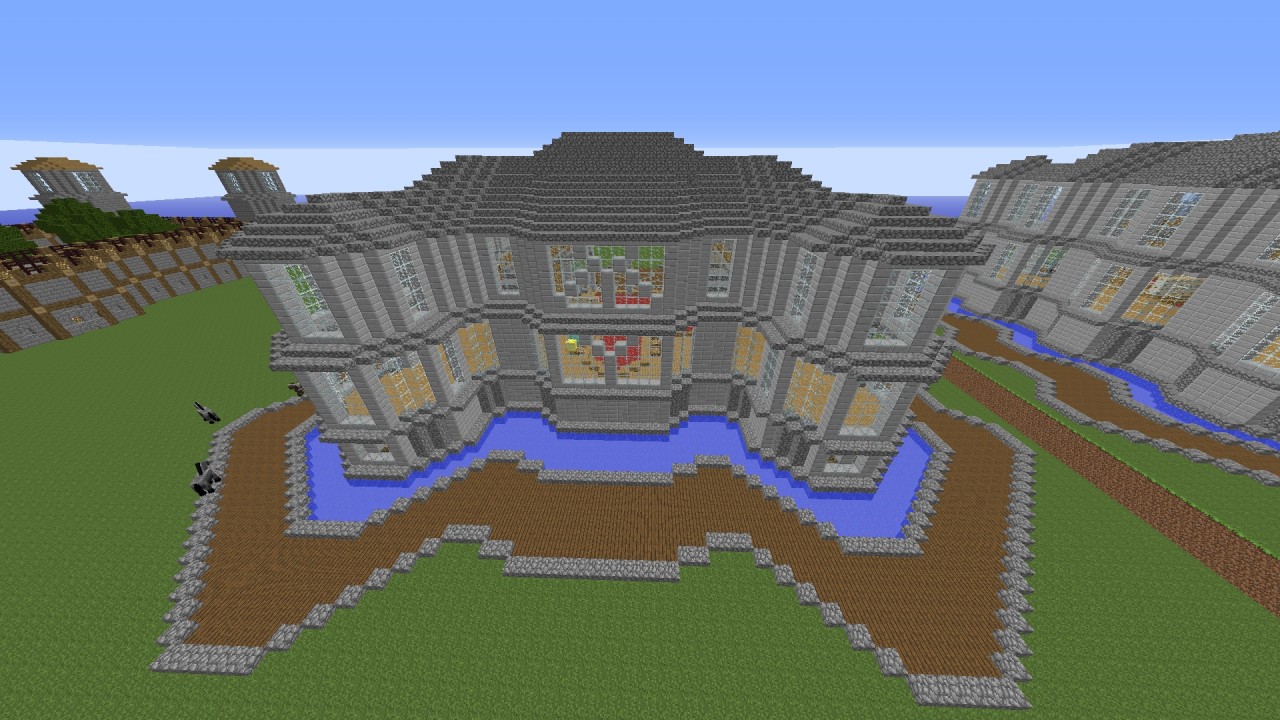 Server Spawn Building Minecraft Map
