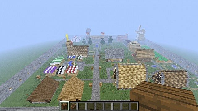Small town Minecraft Map