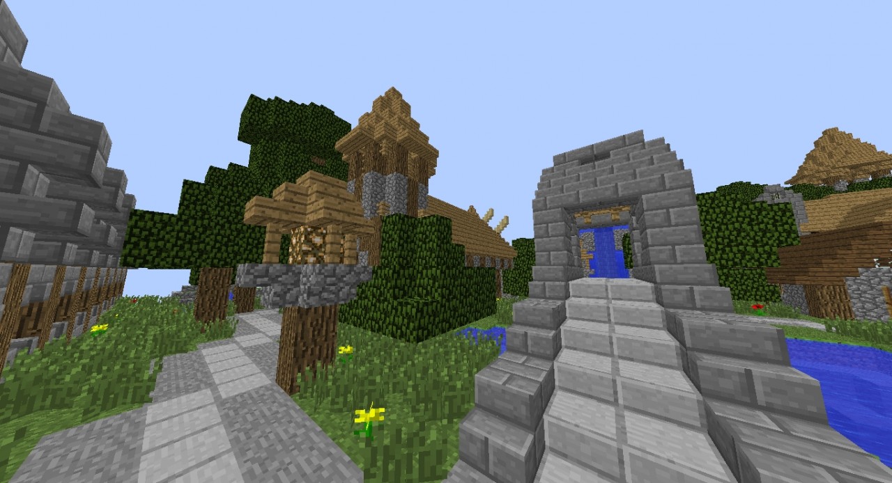Old Fashioned Village Minecraft Map