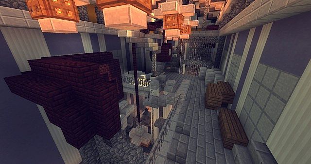 Finks Factory [Bioshock Infinite themed build] Minecraft Map