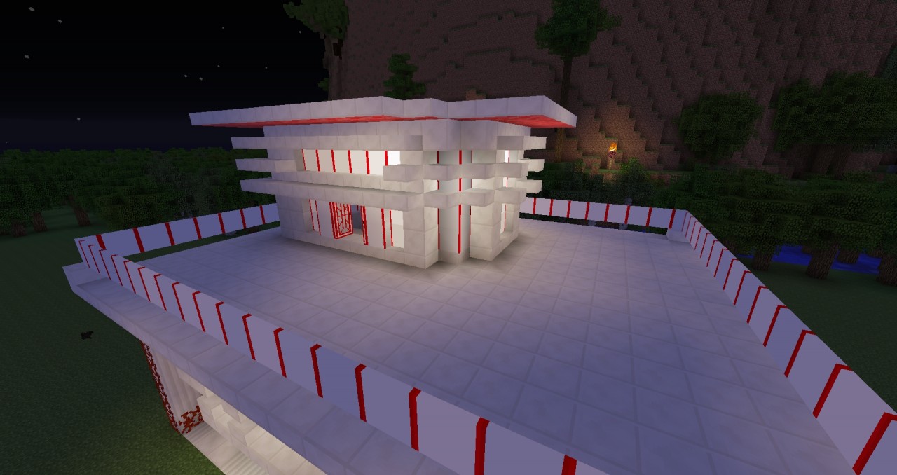Modern House With Texture Pack Included In Download :) Minecraft Map