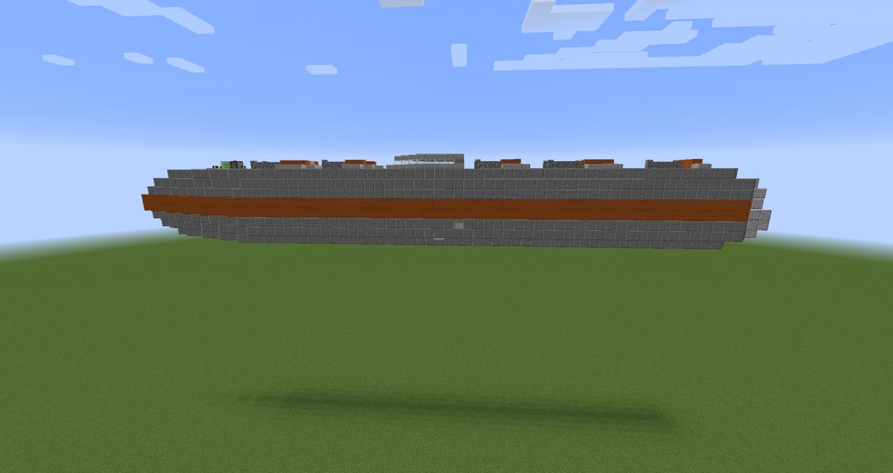 Cunard Class Destroyer Minecraft Map