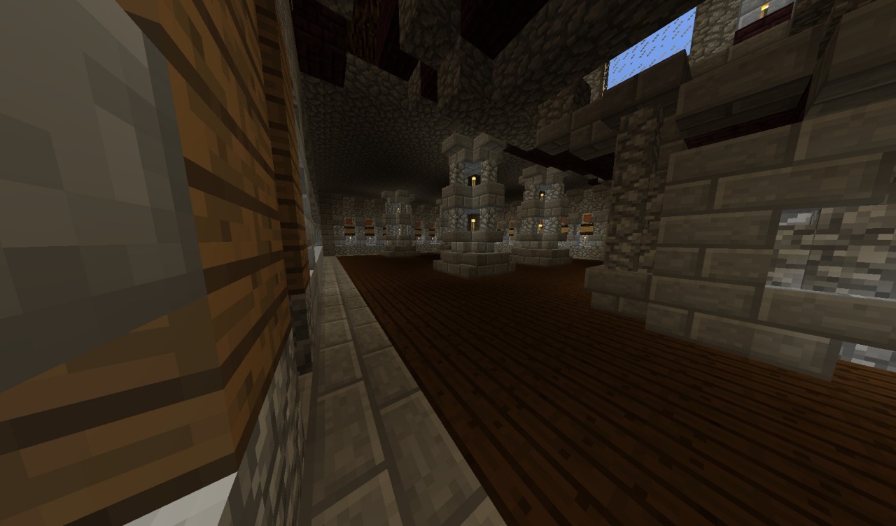 Giant Tree And Castle Spawn Minecraft Map