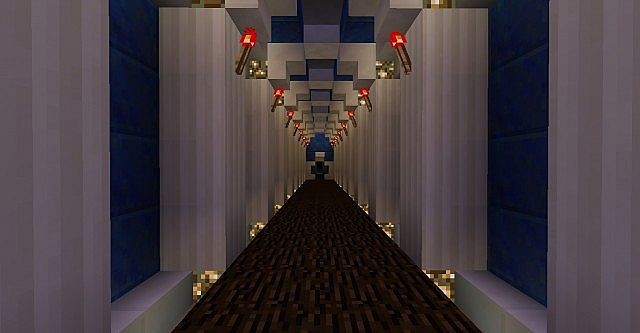 Hallway trap in Minecraft Minecraft Map