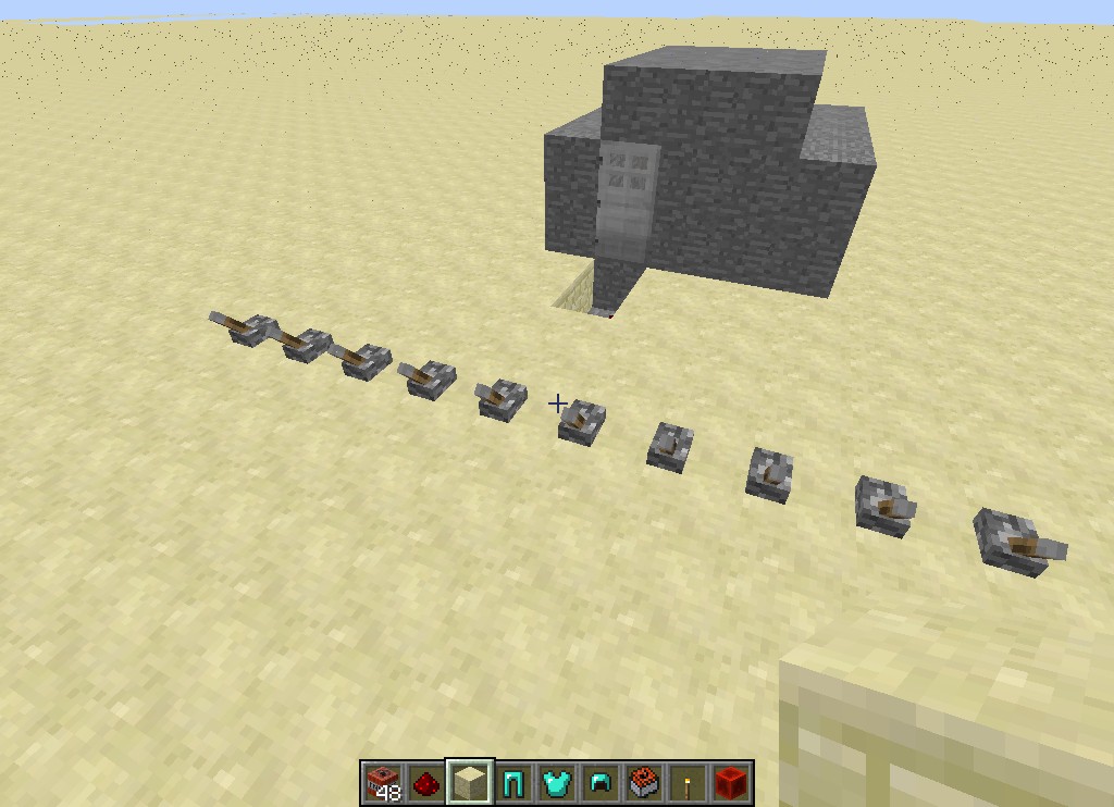 ULTRACRAFT redstone defence Minecraft Map