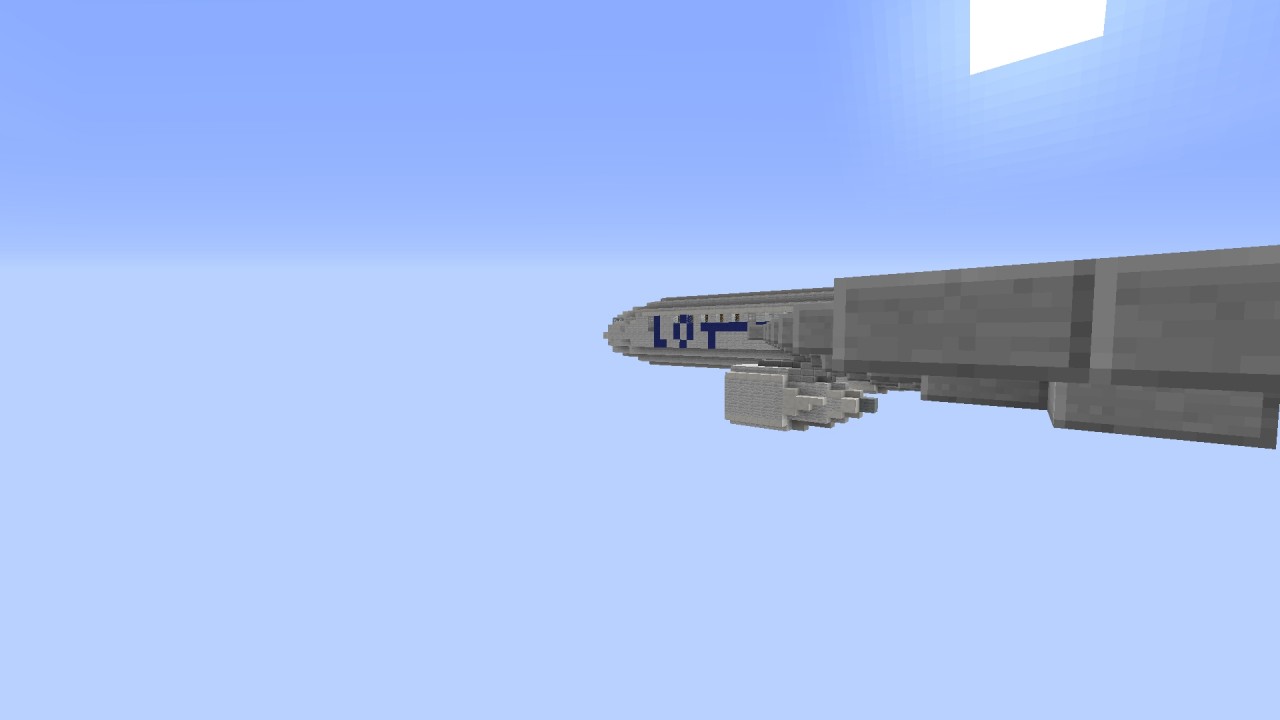 Plane Minecraft Map