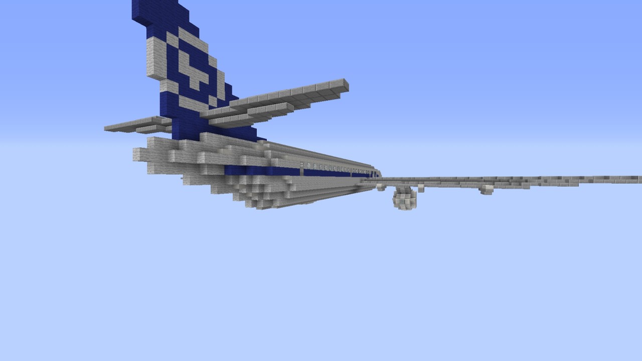 Plane Minecraft Map