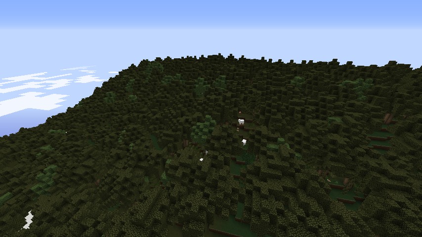 The High Forest Mountains Minecraft Map