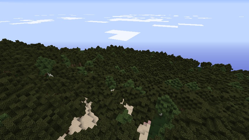 The High Forest Mountains Minecraft Map