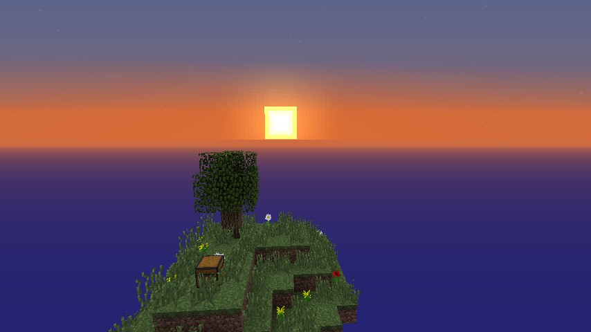 Awesome skyblock With op Village!!!!! Minecraft Map