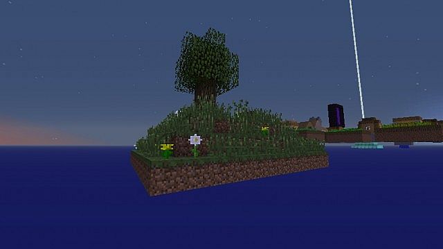 Awesome skyblock With op Village!!!!! Minecraft Map