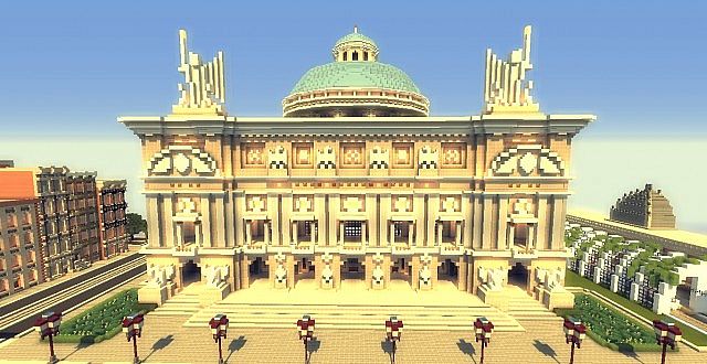 Grand Ballroom, sneak peek Minecraft Map