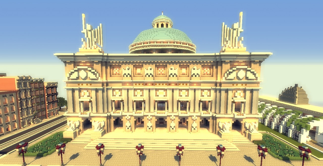 Grand Ballroom, sneak peek Minecraft Map