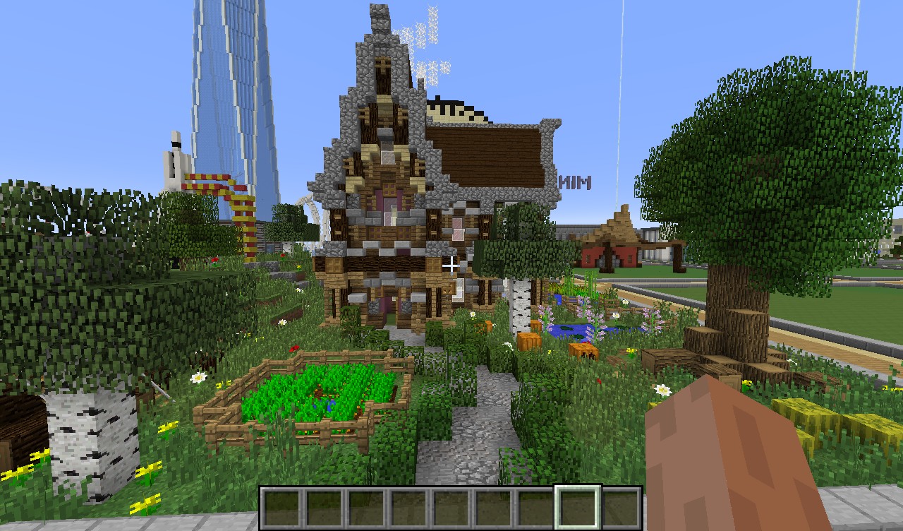 35x35 Plot Manor Minecraft Map