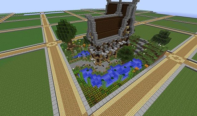 35x35 Plot Manor Minecraft Map