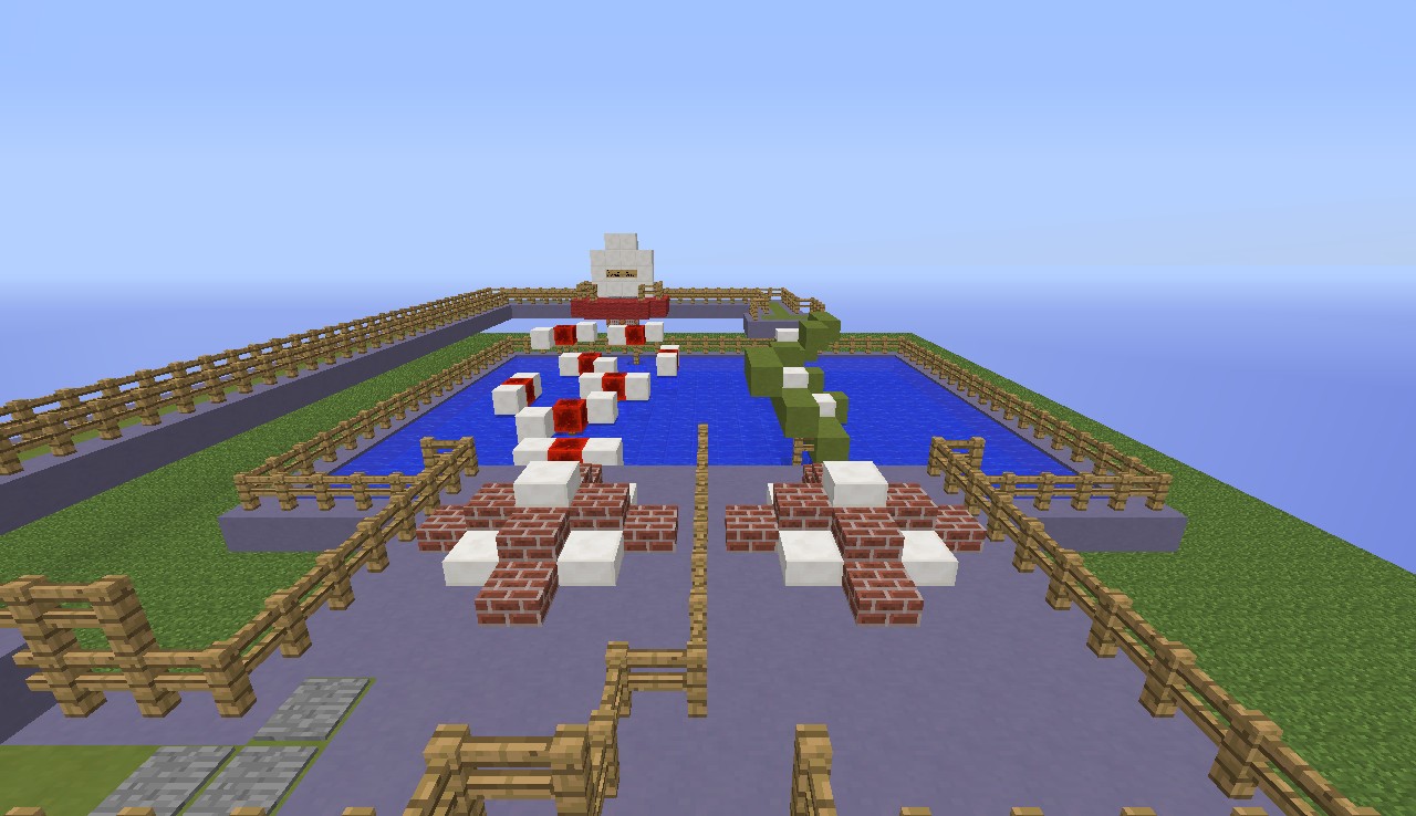 Wipeout: Part 2 - "Dizzy Dummies" Minecraft Map