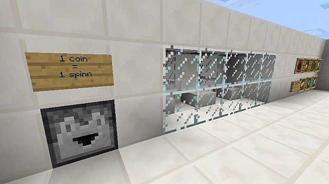 Slot machine Minecraft Map