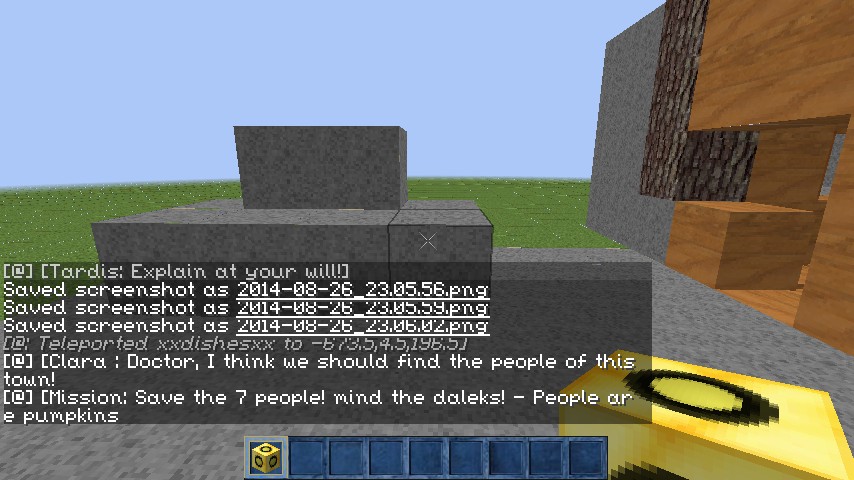 The Doctor Who Adventure Map Minecraft Map