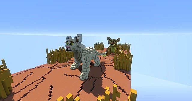 Lion King: Simba and Nala Minecraft Map