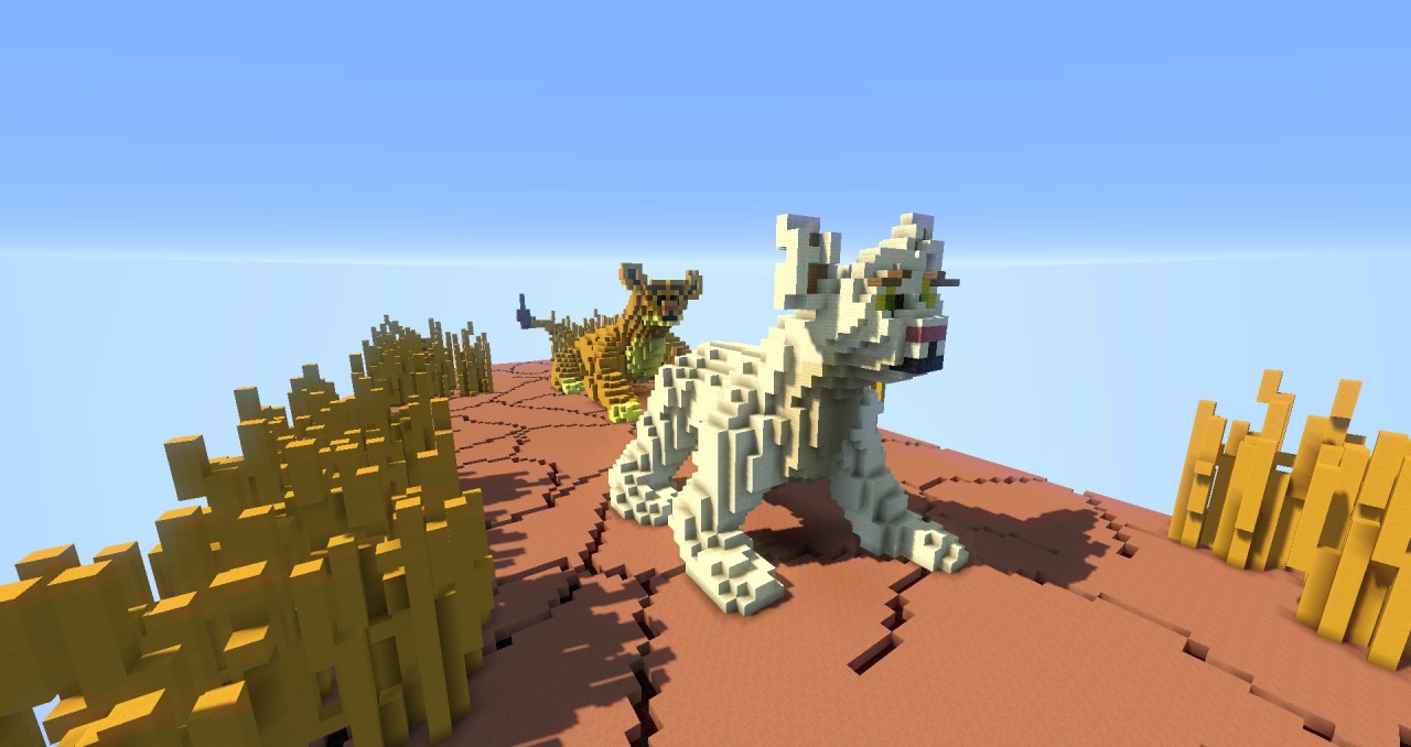 Lion King: Simba and Nala Minecraft Map