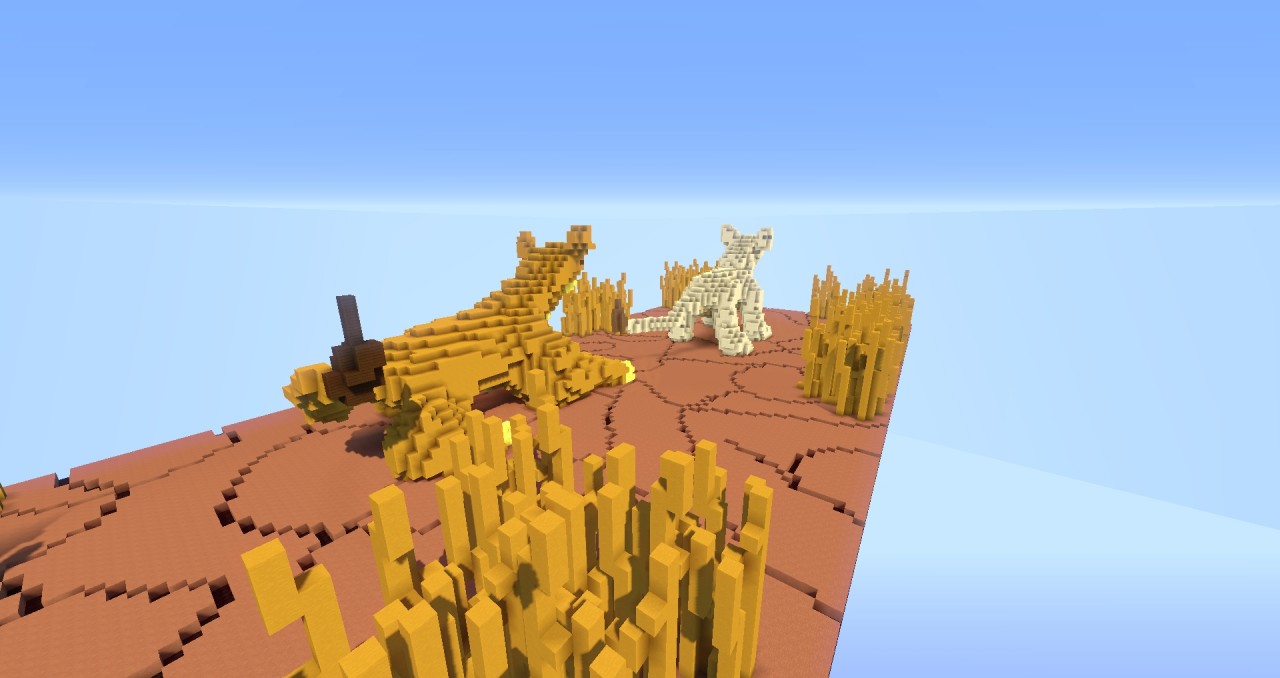 Lion King: Simba and Nala Minecraft Map
