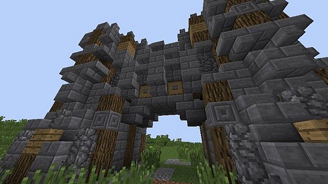 Medieval Gate Minecraft Map