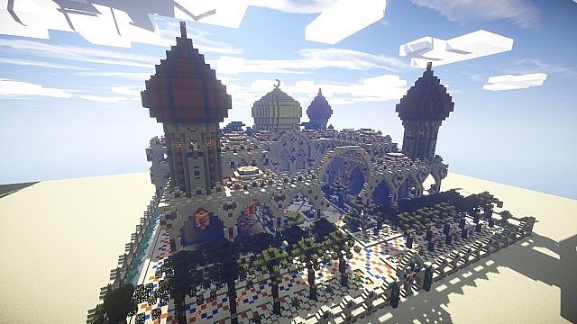 Arabic palace Minecraft Map