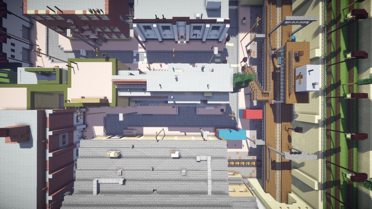 [CS:S] Assault - Recreated Minecraft Map