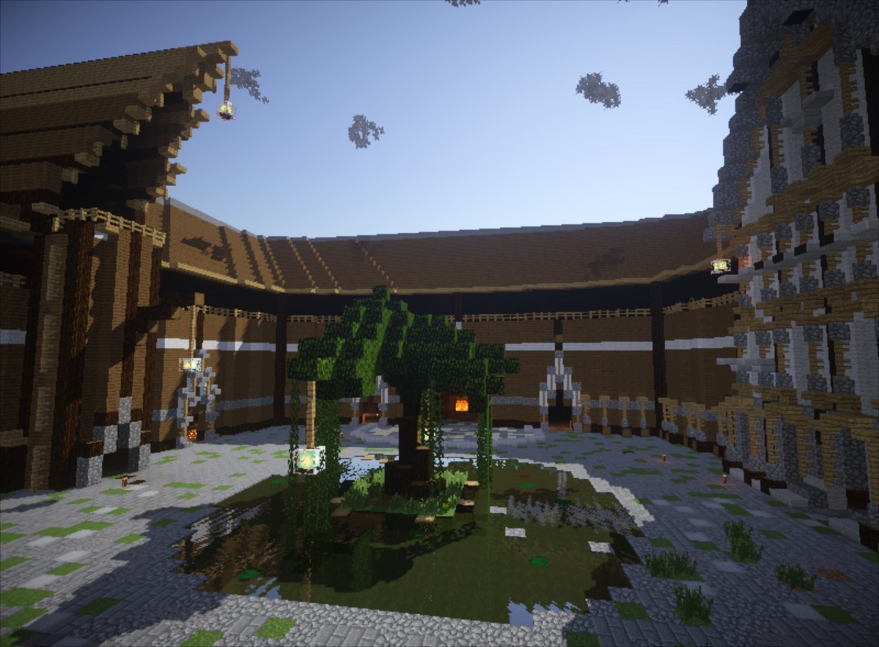 A little Quake Arena Minecraft Map