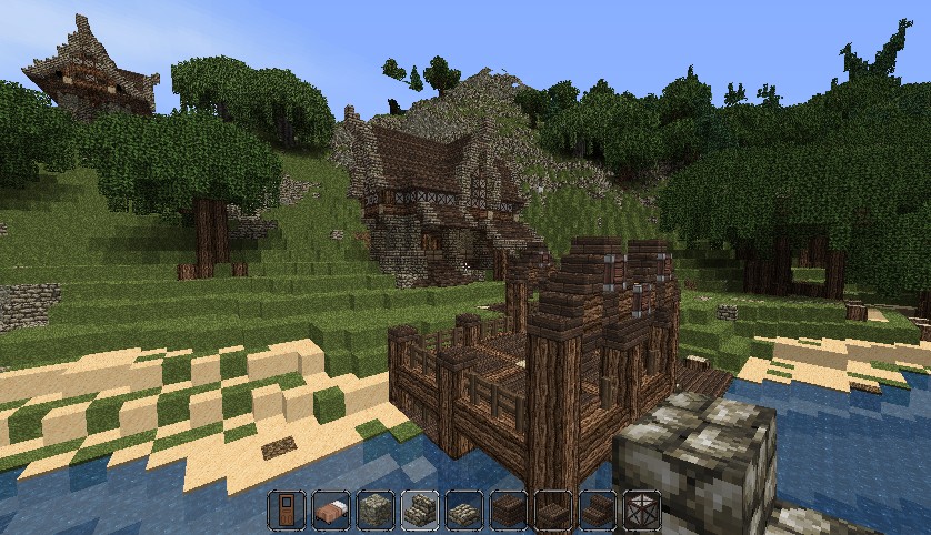 Market/Fishery Minecraft Map