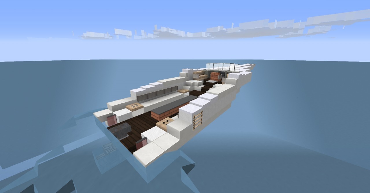 Modern Speed boat [Flow's HD] Minecraft Map