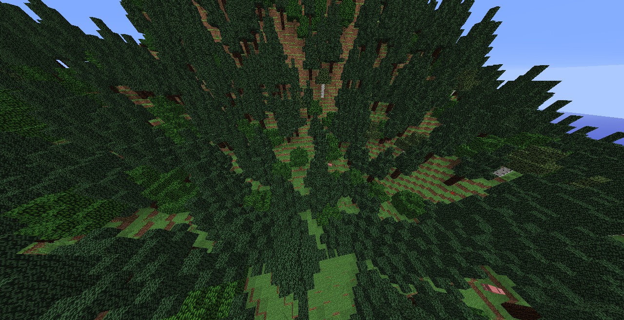 El bosque de la perdición Minecraft Map