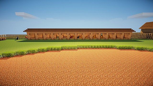 Horse Racing Minecraft Map
