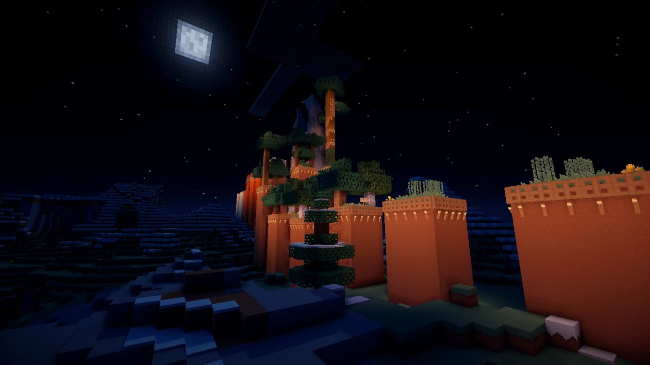 Rainbow run Minecraft Map