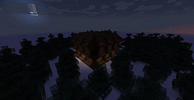 Minecraft Ghastly Winter House Minecraft Map