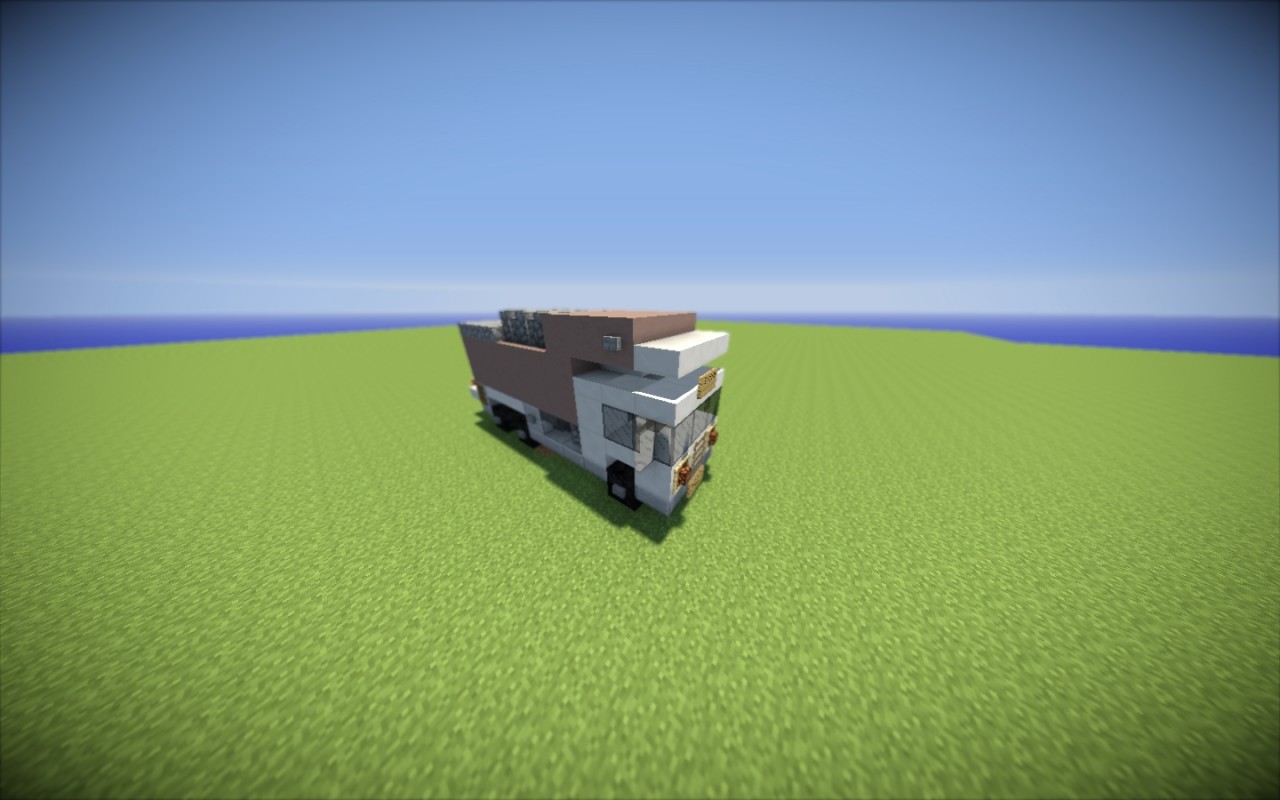 Le Garbage Truck Minecraft Map