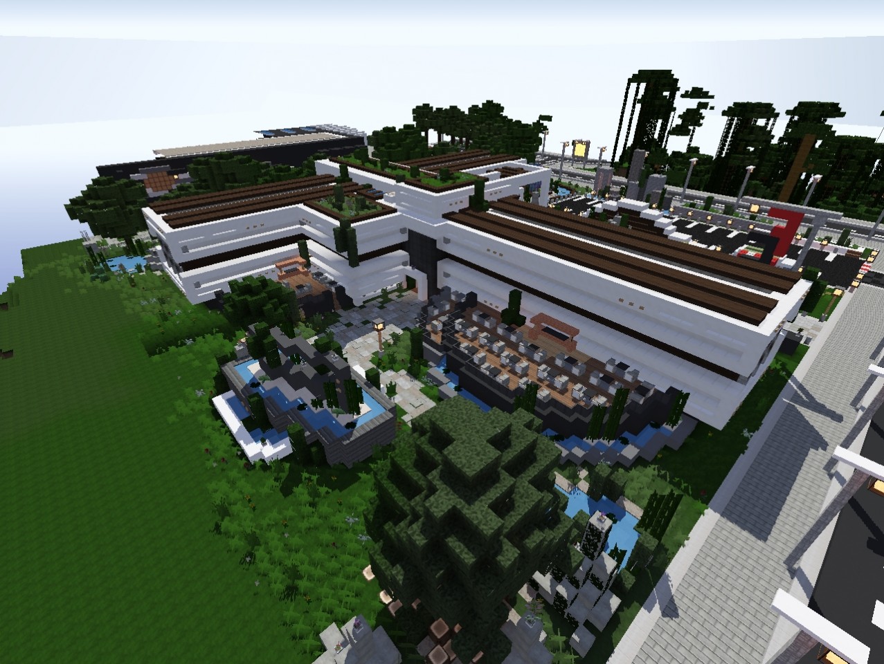 Modern Restaurant Minecraft Map