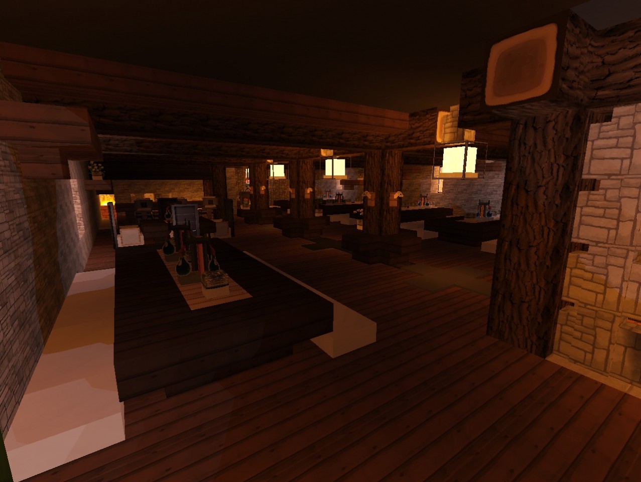 Modern Restaurant Minecraft Map